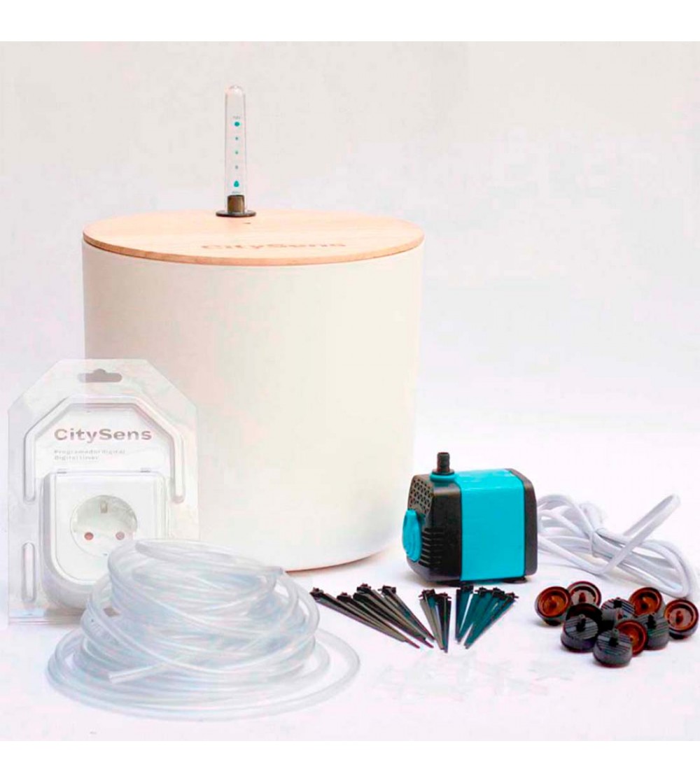 Automatic drip irrigation wth water tank |CitySens